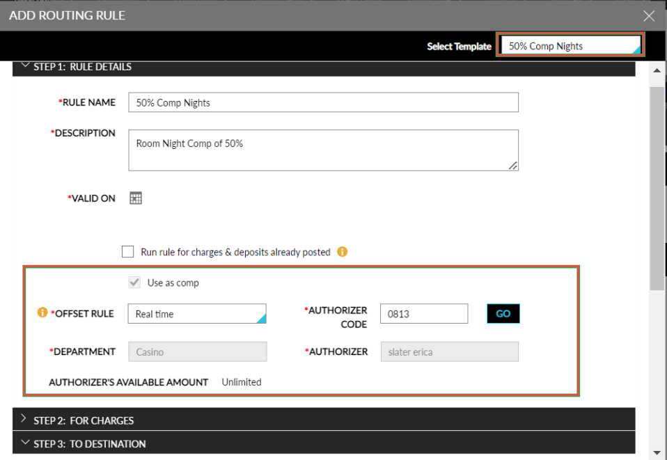 Associate Comp Routing Rules with Groups
